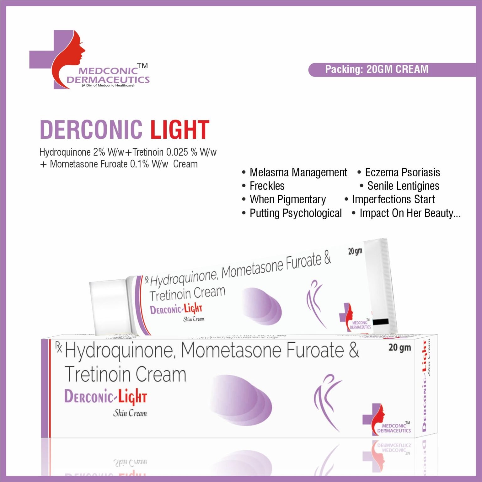 DERCONIC LIGHT - Medconic Dermaceutics