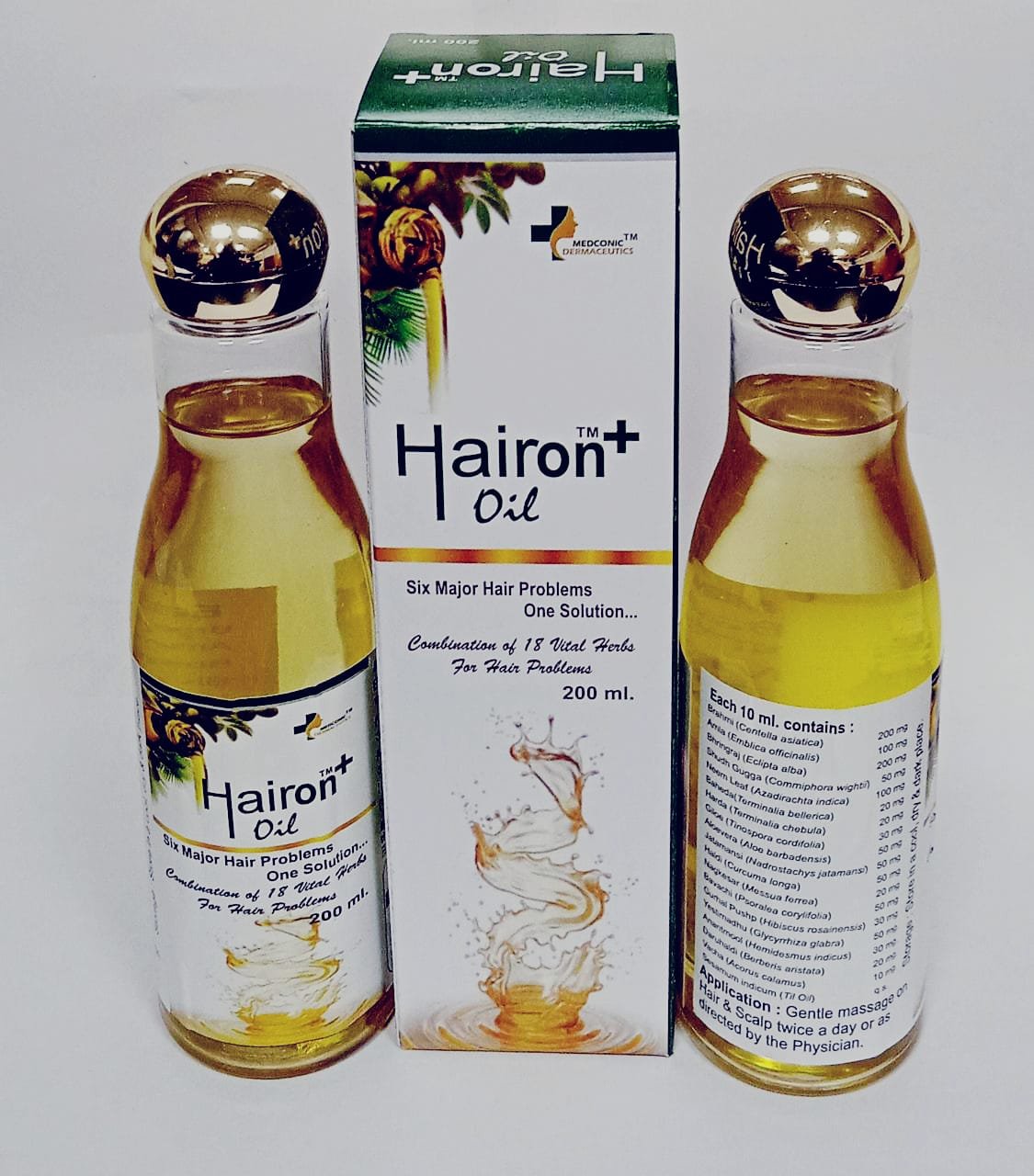 HAIRON + OIL - Medconic Dermaceutics
